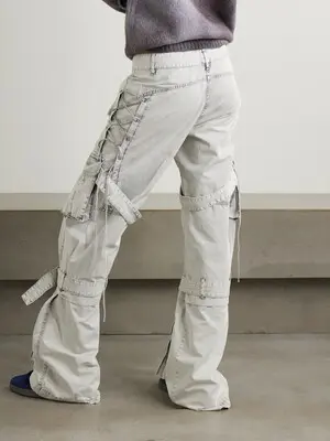Acne Studios Cotton-twill Wide-leg Pants