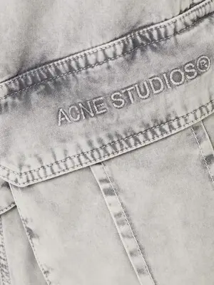 Acne Studios Cotton-twill Wide-leg Pants