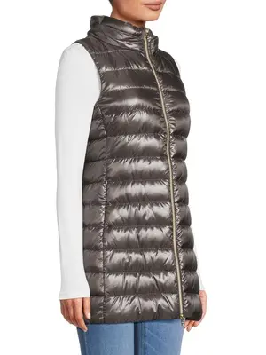 Herno Iconico Serena Nylon Ultralight Long Vest