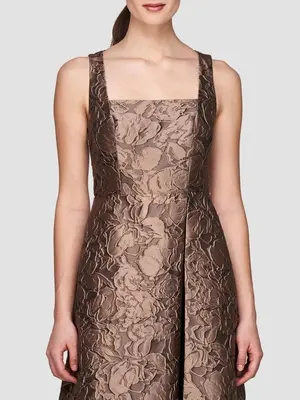 KAY UNGER Emerson Jacquard Walk-through Jumpsuit