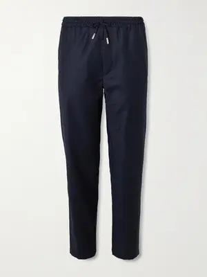 Mr P. James Slim-fit Wool-flannel Suit Trousers