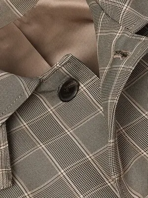 Mr P. Checked Recycled-shell Hooded Coach Jacket