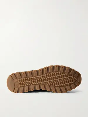 Mr P. Carlos Suede And Leather Sneakers