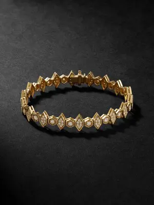 KOLOURS JEWELRY 18-karat And Diamond Xlarge Bracelet