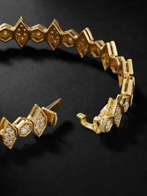 KOLOURS JEWELRY 18-karat And Diamond Xlarge Bracelet