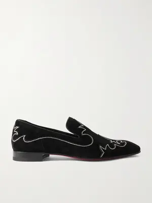 Men's Christian Louboutin Black Shoes