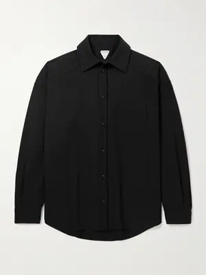 Bottega Veneta Oversized Wool-twill Shirt