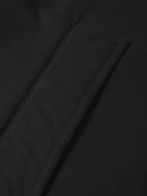 Bottega Veneta Intrecciato Leather-trimmed Down Jacket - Black