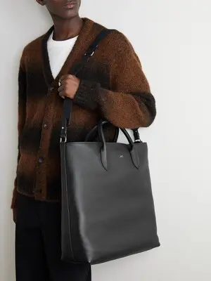 Mr P. Full-grain Leather Tote Bag