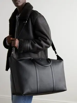 Mr P. Full-grain Leather Duffle Bag