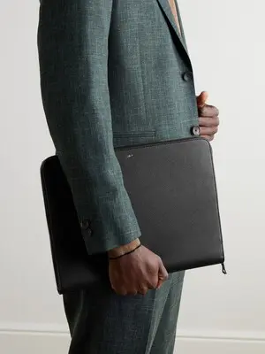 Mr P. Full-grain Leather Pouch