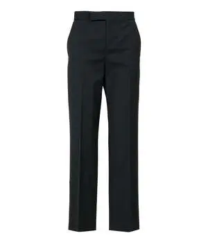 Alberta Ferretti Wool Blend Trousers - Grigio Medio