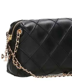 Tory Burch Nappa Shoulder Bag - Black