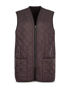 Barbour Quilted Vest - Dark Brown