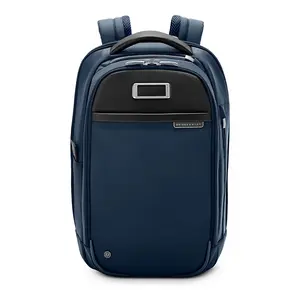 Briggs & Riley Work Slim Backpack - Navy