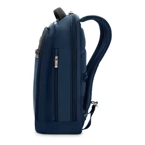 Briggs & Riley Work Slim Backpack - Navy