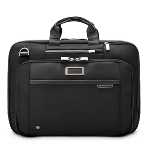 Briggs & Riley Work Large Expandable Brief - Black