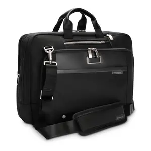 Briggs & Riley Work Large Expandable Brief - Black