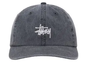 StÜssy Low Pro Basic Strapback - Charcoal