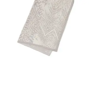 Barefoot Dreams Cozychic Snakeskin Throw - Cream Multi