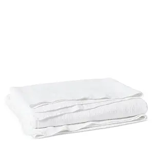 COYUCHI Organic Cotton Cascade Coverlet, Full/queen - Alpine Wht