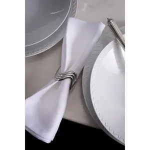 L'Objet Tone Ripple Napkin Rings, Set Of 4
