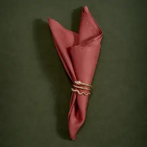 L'Objet Serpent Napkin Rings, Set Of 4