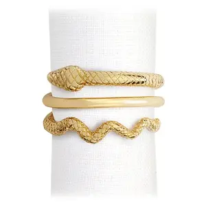 L'Objet Serpent Napkin Rings, Set Of 4