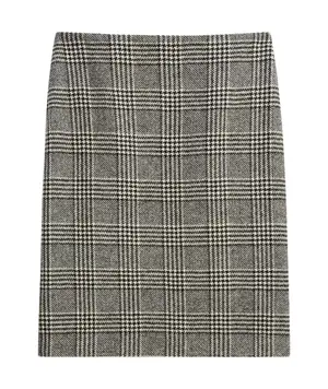 Women's Knee Length Plaid Skirts