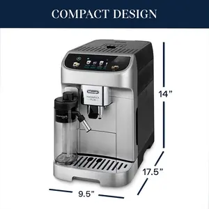 DE'LONGHI Magnifica Plus Fully Automatic Espresso Machine - Silver