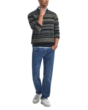 Barbour Crewneck Wool Sweater - Black Marl