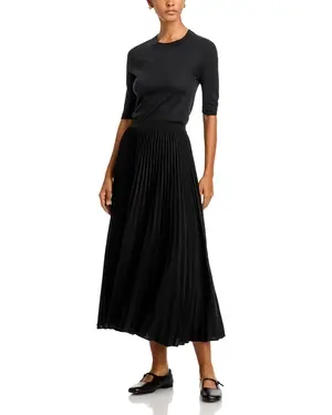 Co Pleated Midi Skirt