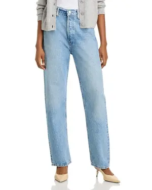 AGOLDE 90s Pinch Waist High-rise Straight Jeans