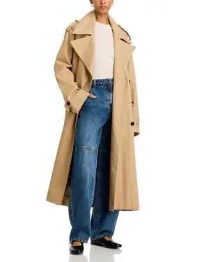 Co Oversized Trench Coat - Camel
