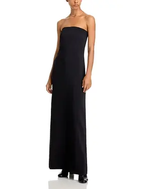 Co Strapless Dress - Black