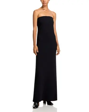 Co Strapless Dress - Black