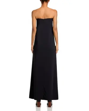Co Strapless Dress - Black