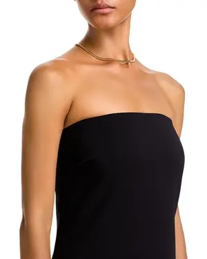Co Strapless Dress - Black