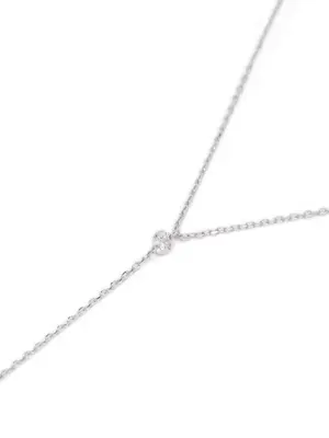 PERSEE 18kt White Gold Danaé Diamond Necklace