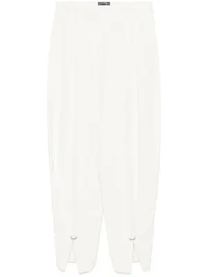 MUGLER Pierced Tailored Trousers