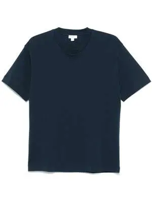 Sunspel Crew-neck Short-sleeve T-shirt - Blue