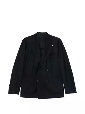 Tagliatore Double-breasted Blazer - Blue