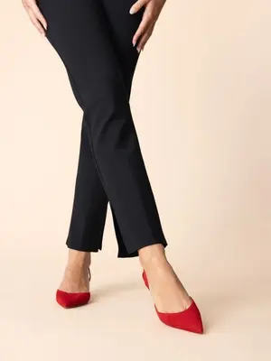 Manolo Blahnik 50mm Carolyne Pumps - Red