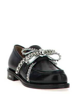 Mach & Mach Stud-embellished Loafers