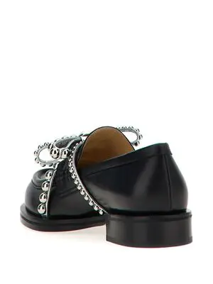 Mach & Mach Stud-embellished Loafers