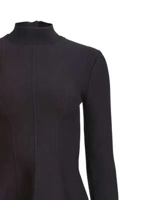 Fleur Du Mal Mock Neck Day Dresses