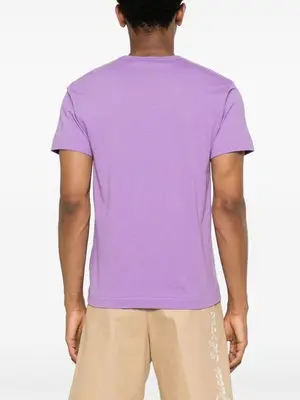 Play Comme Des Garcon Heart Patch T-shirt - Purple