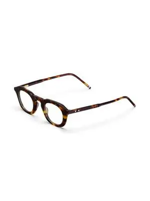 Thom Browne Tortoiseshell Square-frame Glasses - Brown