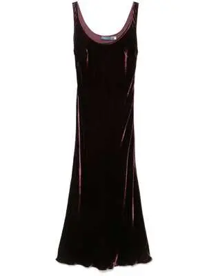 Sleeveless Velvet Dresses