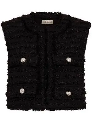 NICHOLAS Emersyn Tweed Vest